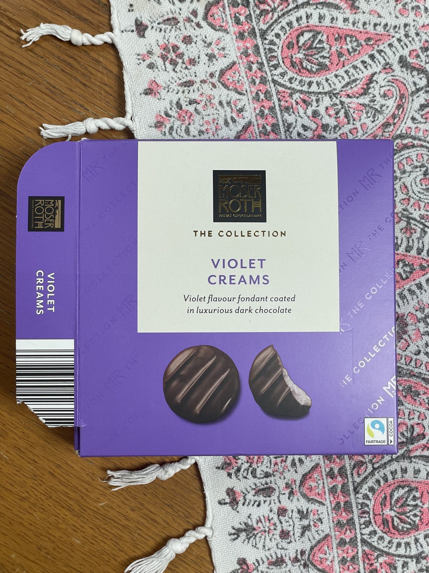 Aldi Dairy Free Violet Creams - Dairy Free Daisy