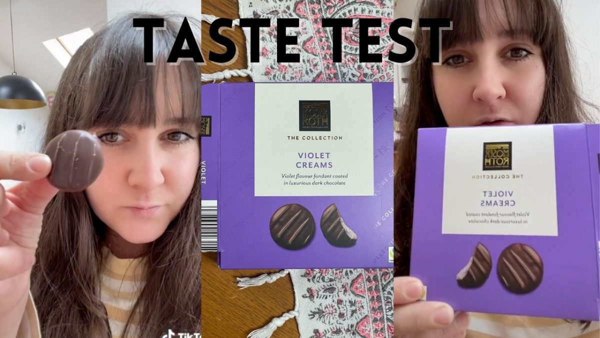 Aldi Dairy Free Violet Creams - Dairy Free Daisy